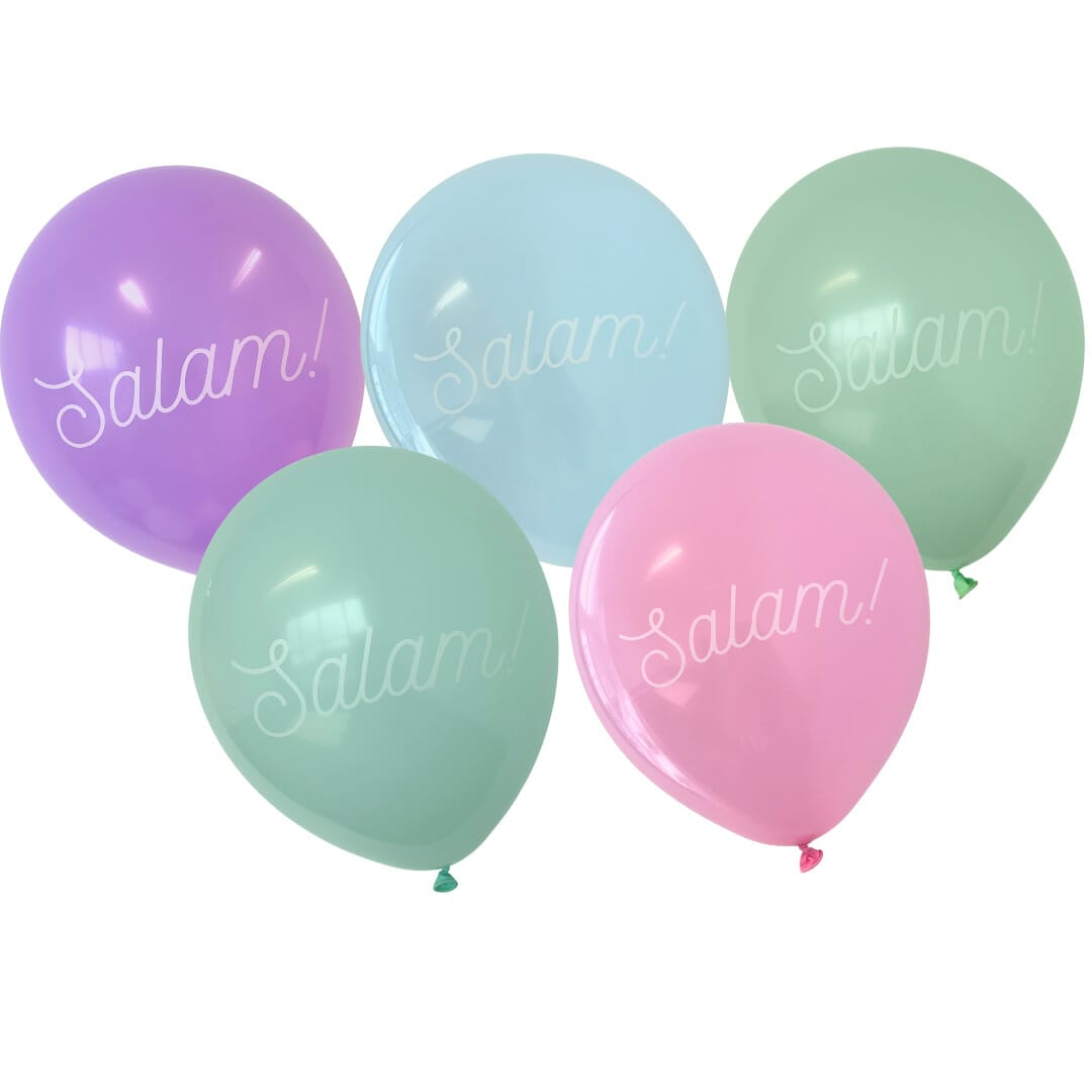Metallic Balloons (10pk) - Light Pink - Peacock Supplies