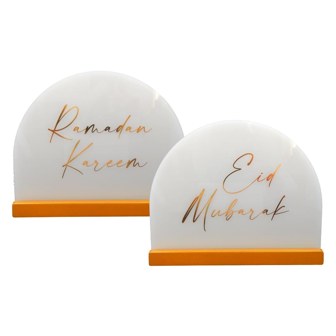 Acrylic Candle Plaque Display - Celebration Bundle - Peacock Supplies